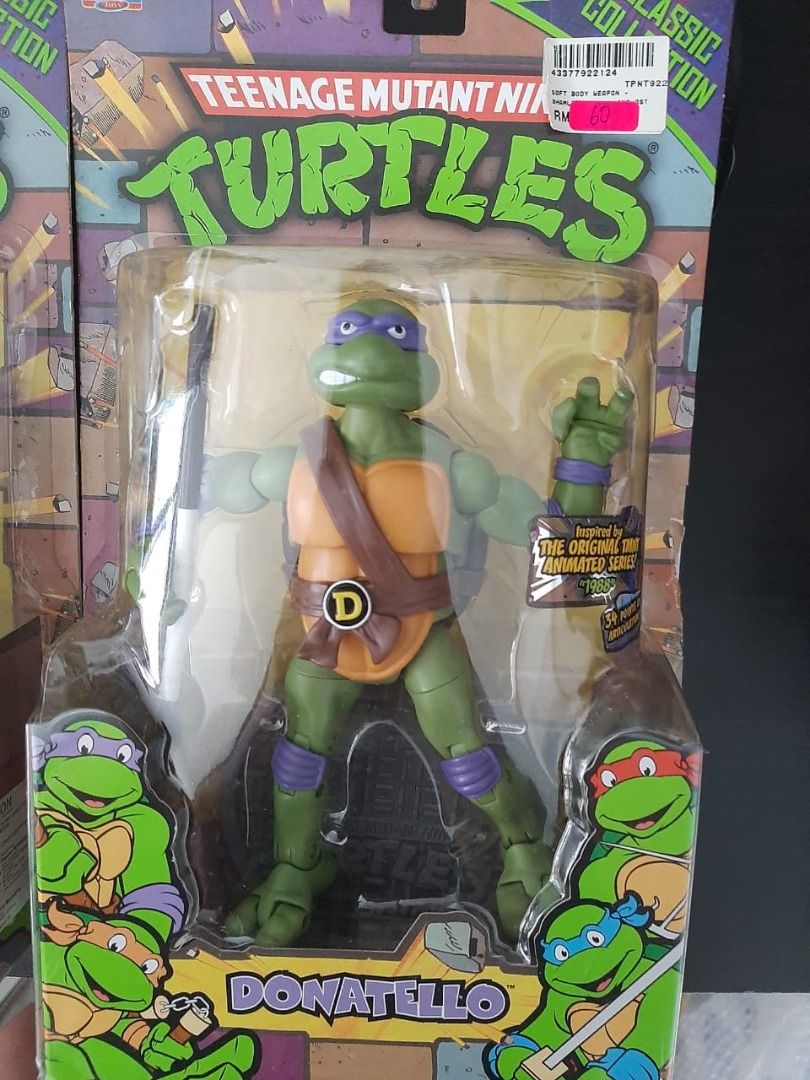 SET OF 4 ORIGINAL Playmates Toys TMNT Teenage Mutant Ninja Turtles 2012 ...