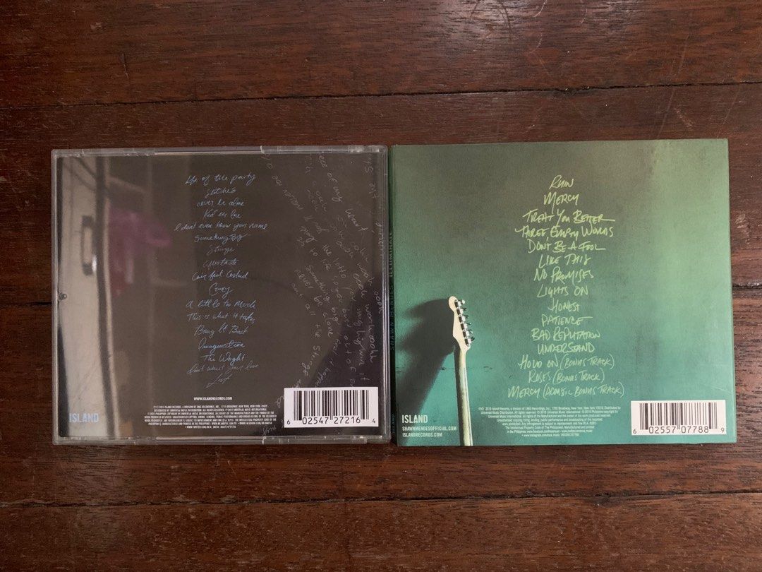 Shawn Mendes Albums (Handwritten & Illuminate), Hobbies & Toys, Music ...