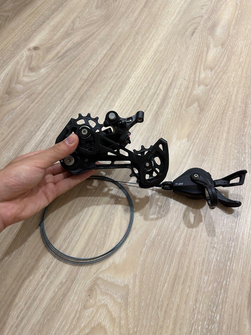 Shimano Deore 12 speed derailleur and shifter, Sports Equipment ...