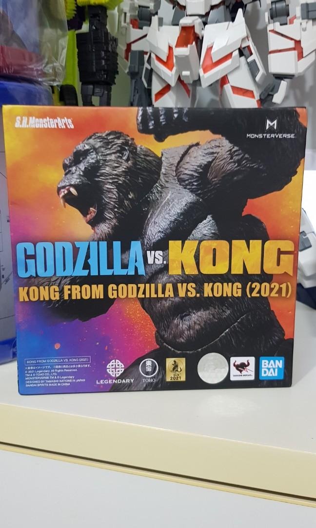 S.H.Monsterarts - Kong (Godzilla vs Kong 2021) SHM, Hobbies & Toys ...