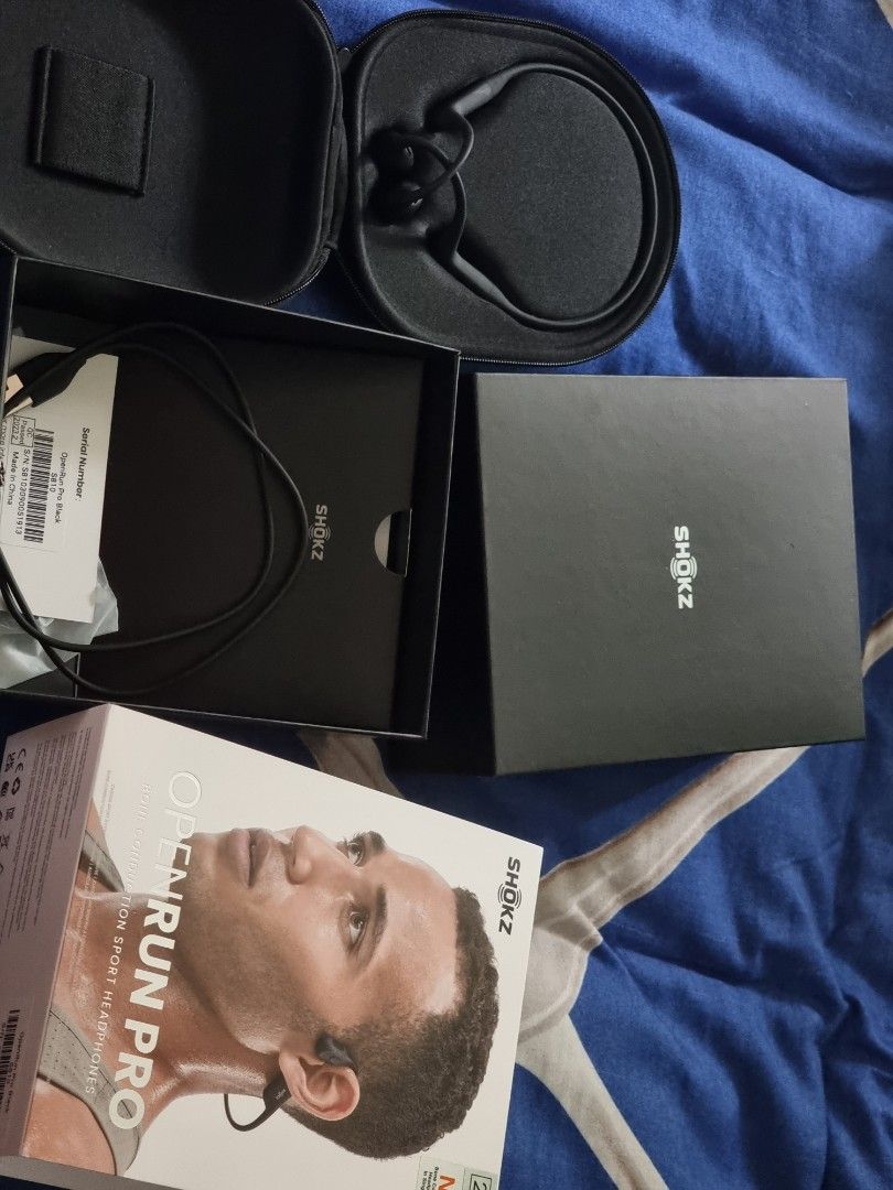 Shokz Openrun Pro with Case, Audio, Headphones & Headsets on Carousell