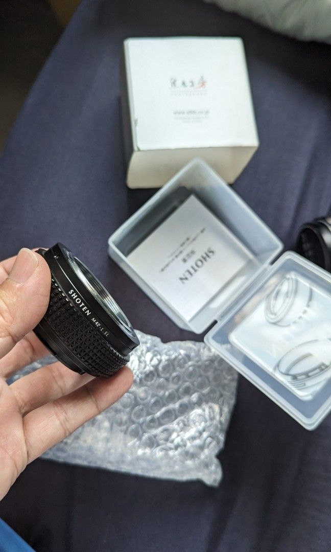 Shoten M42 to L mount adapter, Photography, Photography Accessories ...