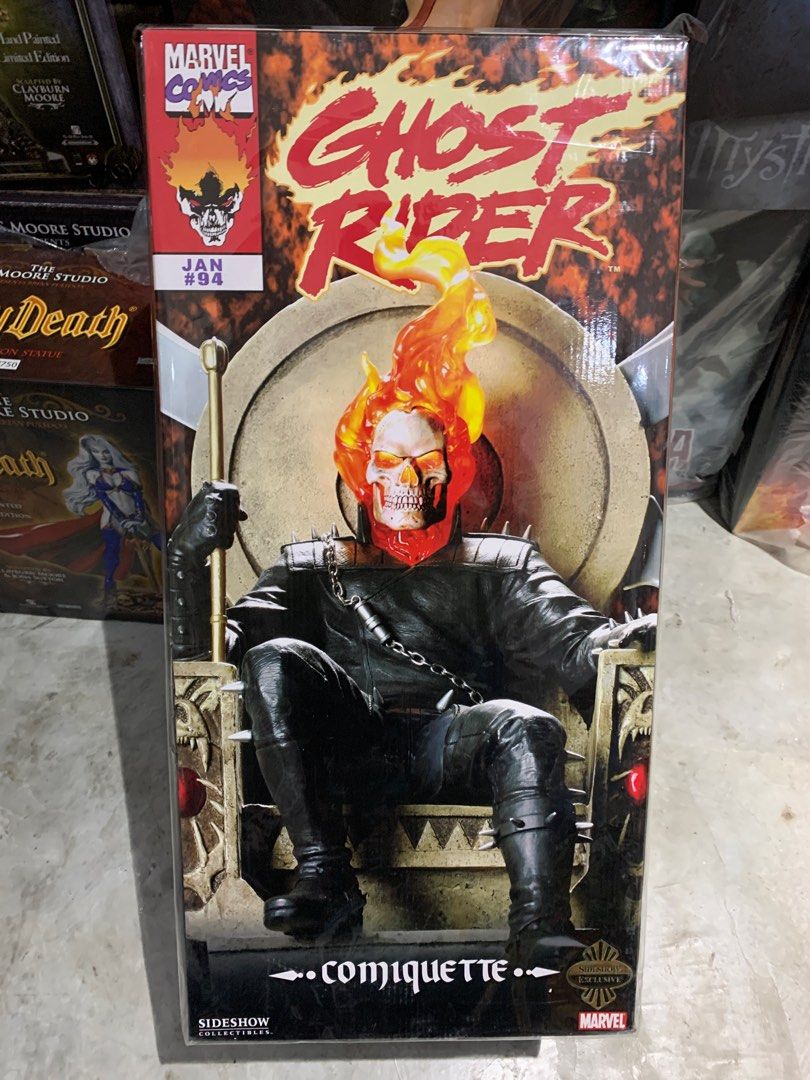 Sideshow statues vampirella mystique madame hydra ghost rider res skull ...