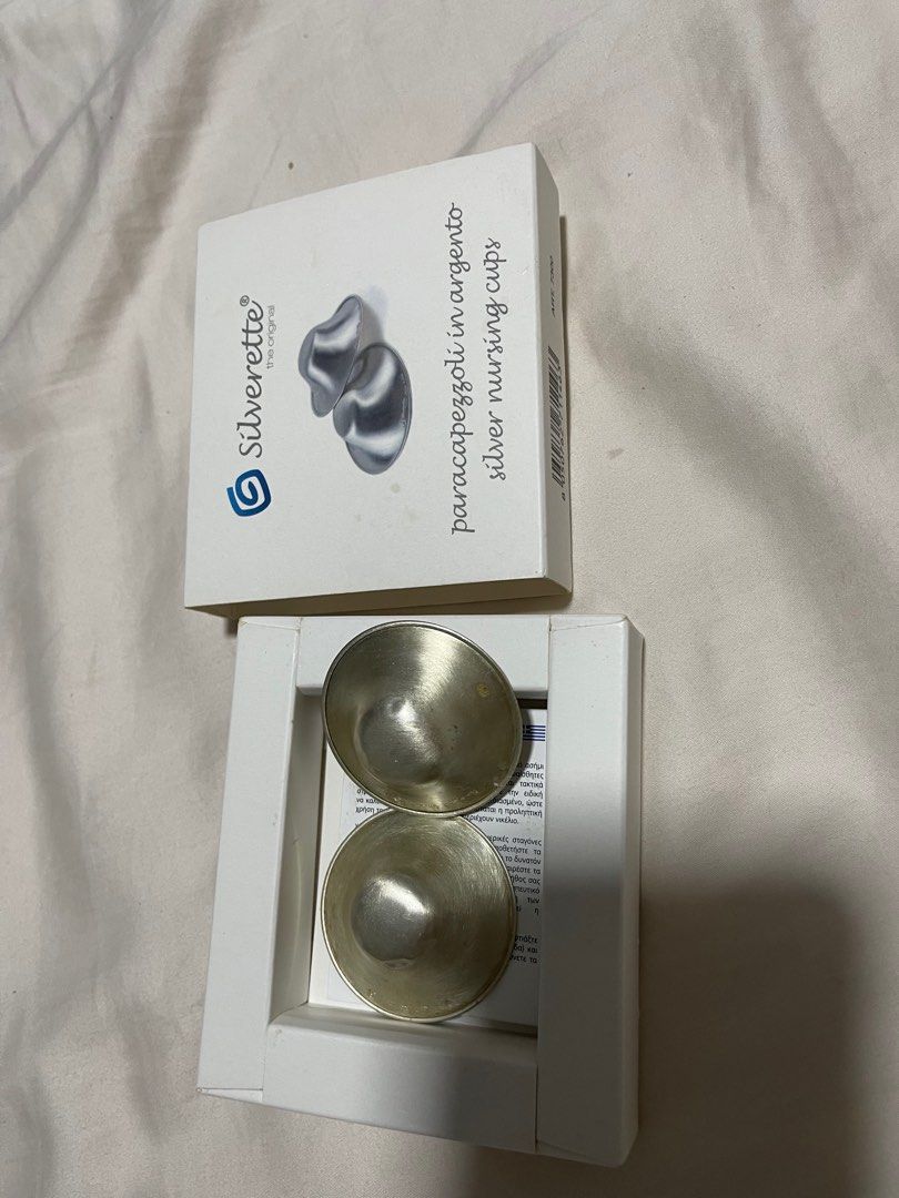 Silverette silver nursing cups, Babies & Kids, Nursing & Feeding ...