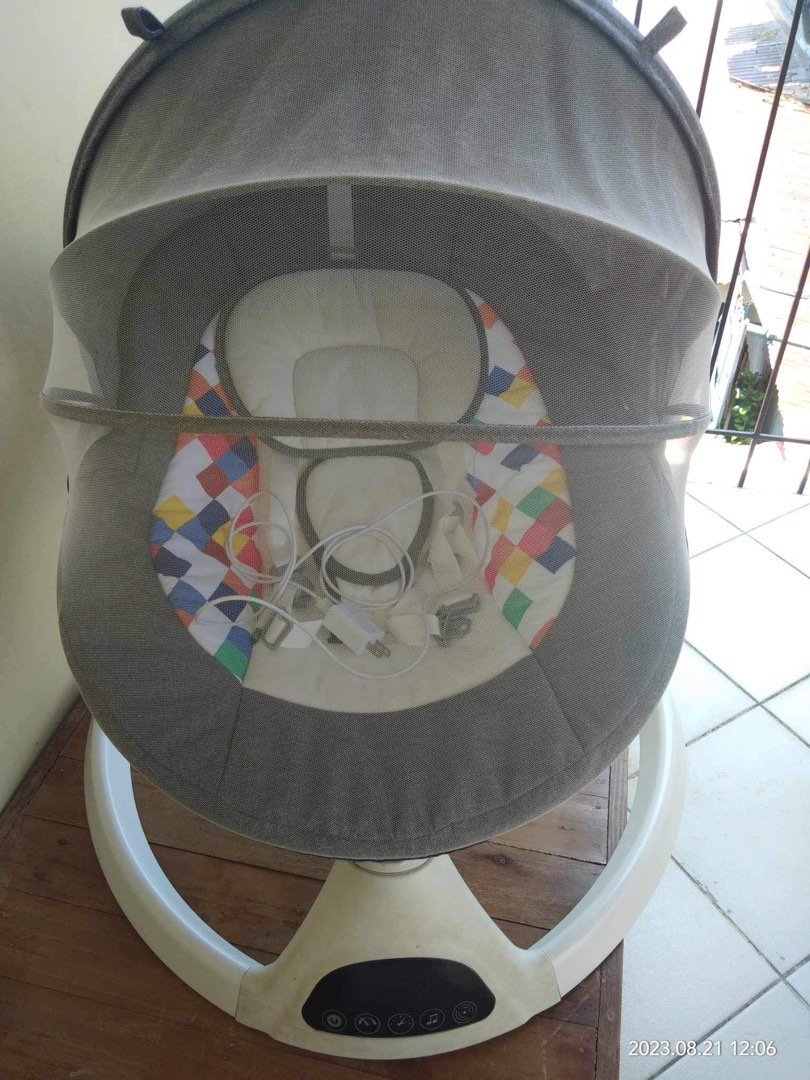 smart rocking chair with remote and bluetooth connection, Babies & Kids ...