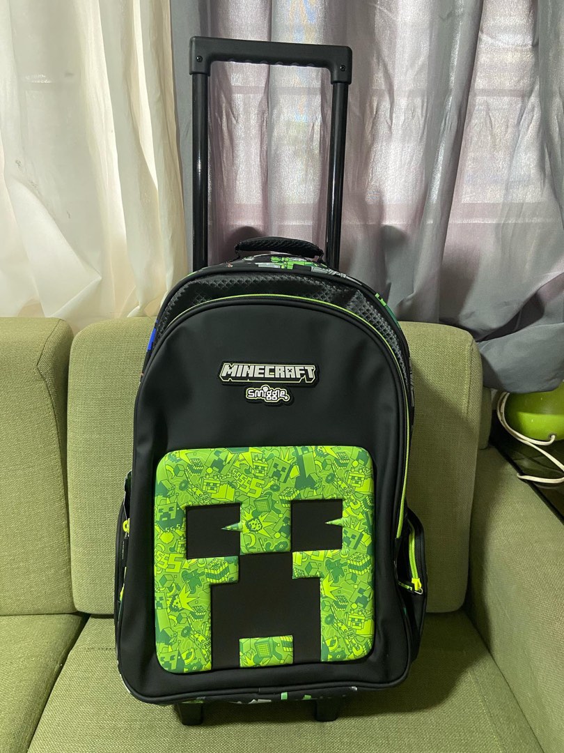 Smiggle Minecraft Trolley on Carousell