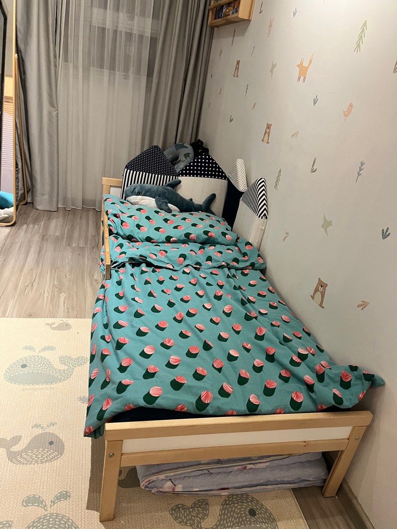 SNIGLAR IKEA BED, Babies & Kids, Baby Nursery & Kids Furniture ...