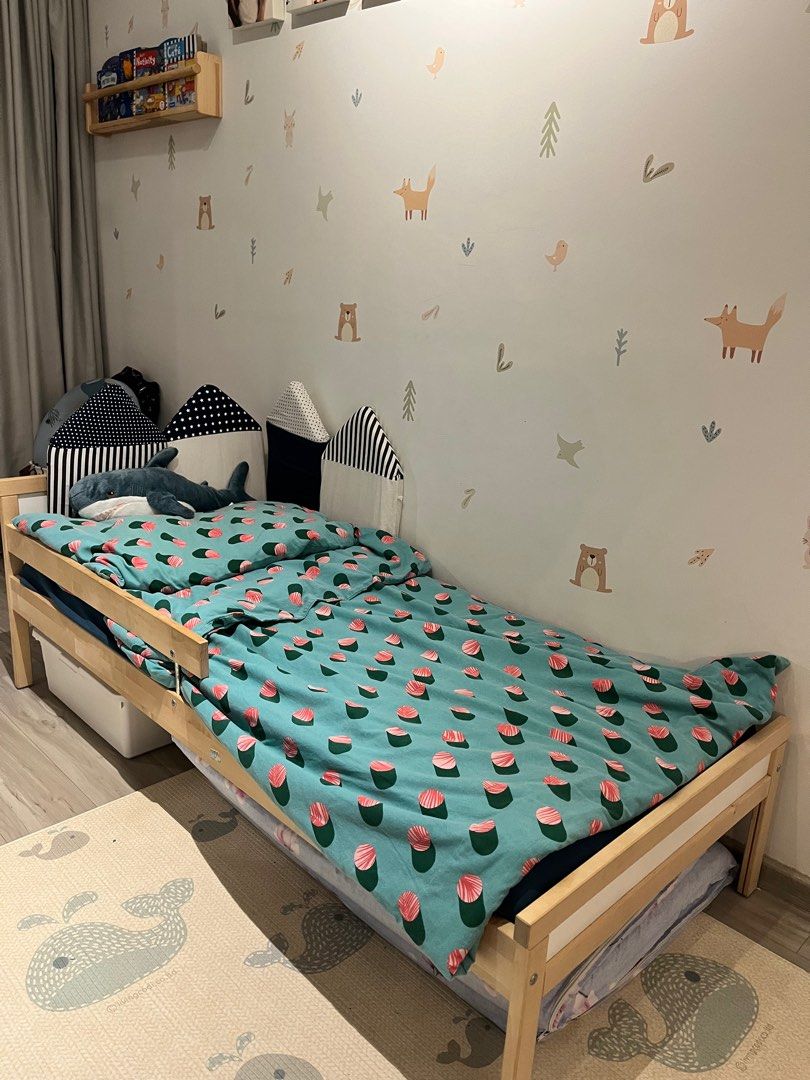 SNIGLAR IKEA BED, Babies & Kids, Baby Nursery & Kids Furniture ...