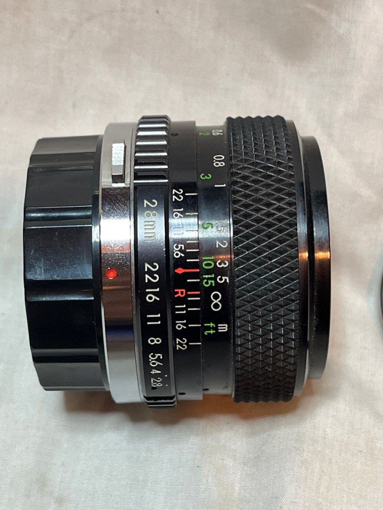 Soligor 28mm f2.8 OM mount, Photography, Lens & Kits on Carousell