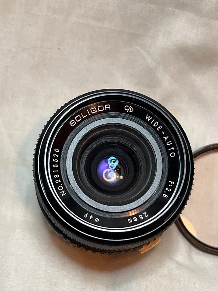 Soligor 28mm f2.8 OM mount, Photography, Lens & Kits on Carousell