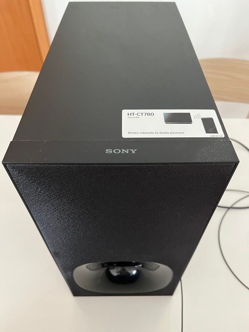 Sony sound bar and subwoofer HT-CT780, Audio, Soundbars, Speakers ...
