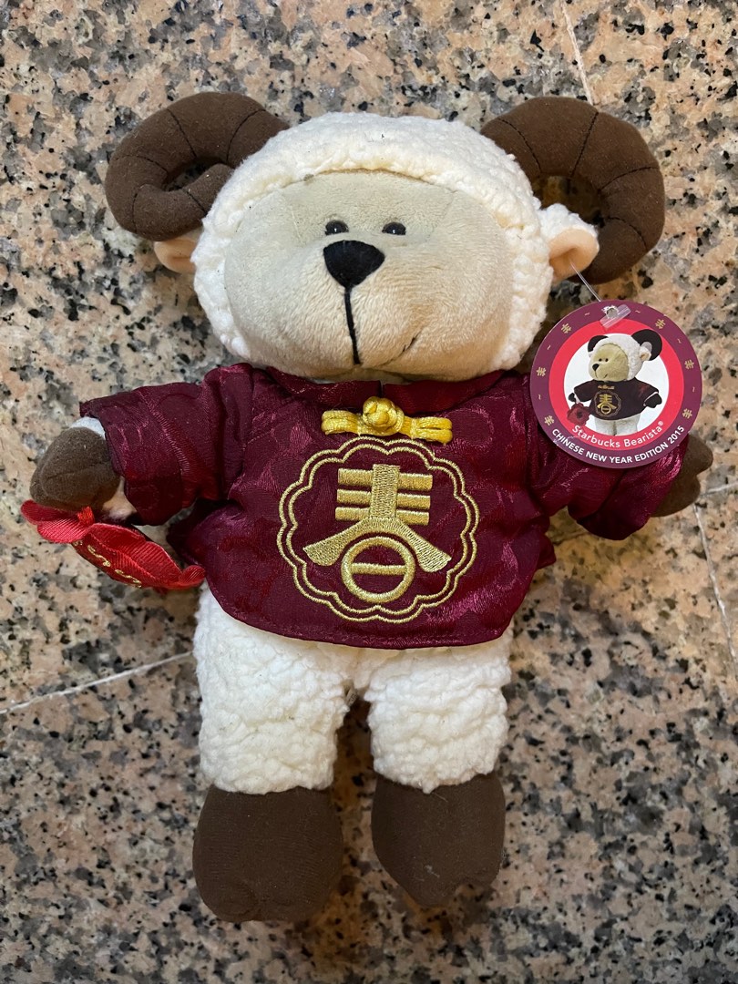 Starbucks goat stuff toy, Hobbies & Toys, Memorabilia & Collectibles ...