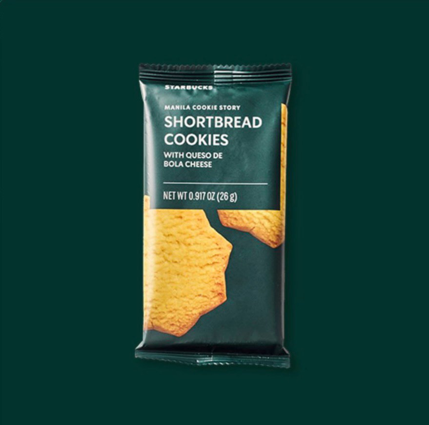 Starbucks Shortbread Cookies with Queso De Bola Cheese on Carousell