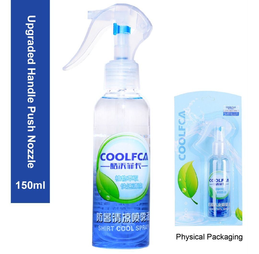 Summe Cooler Spray / Cooling Mint Spray / Heatstroke Cooling Spray ...