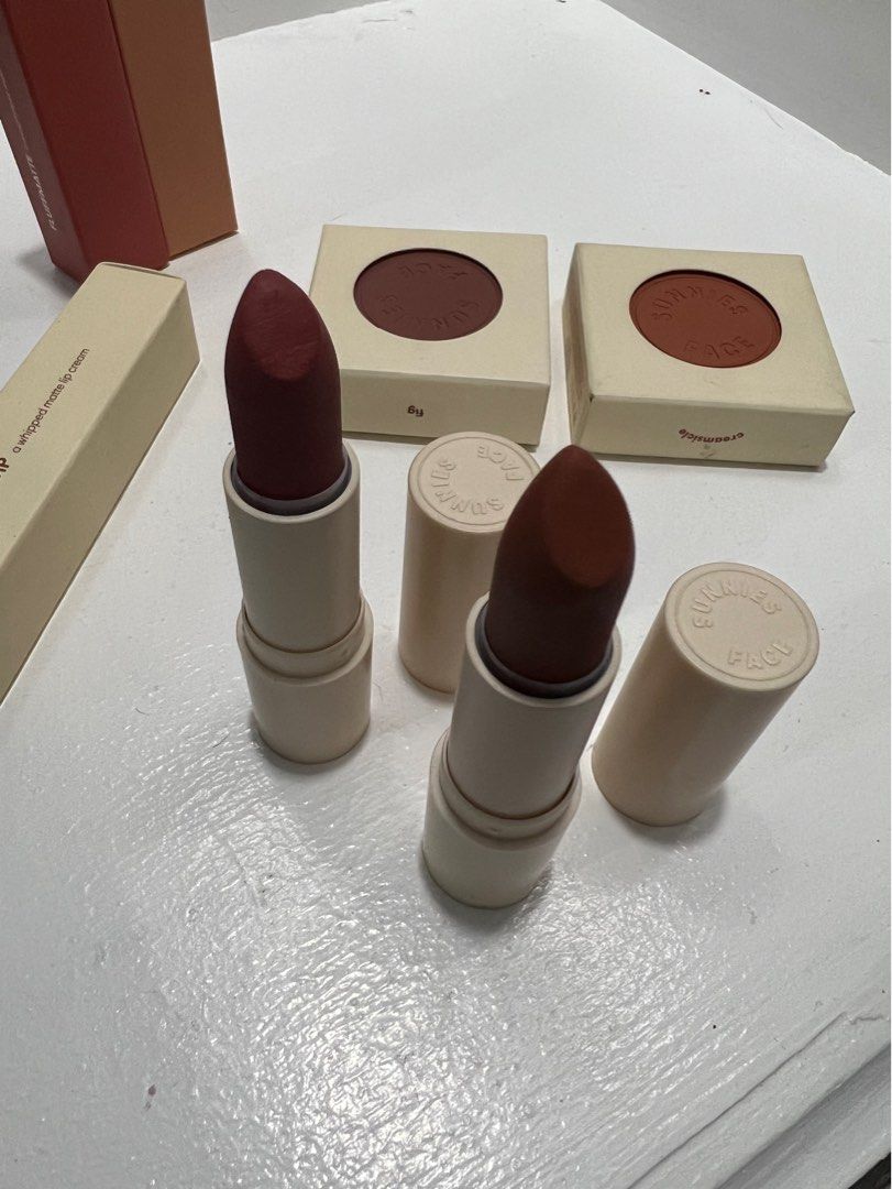 *TAKE ALL* Sunnies Face Fluffmates Lip Dip Air Blush on Carousell