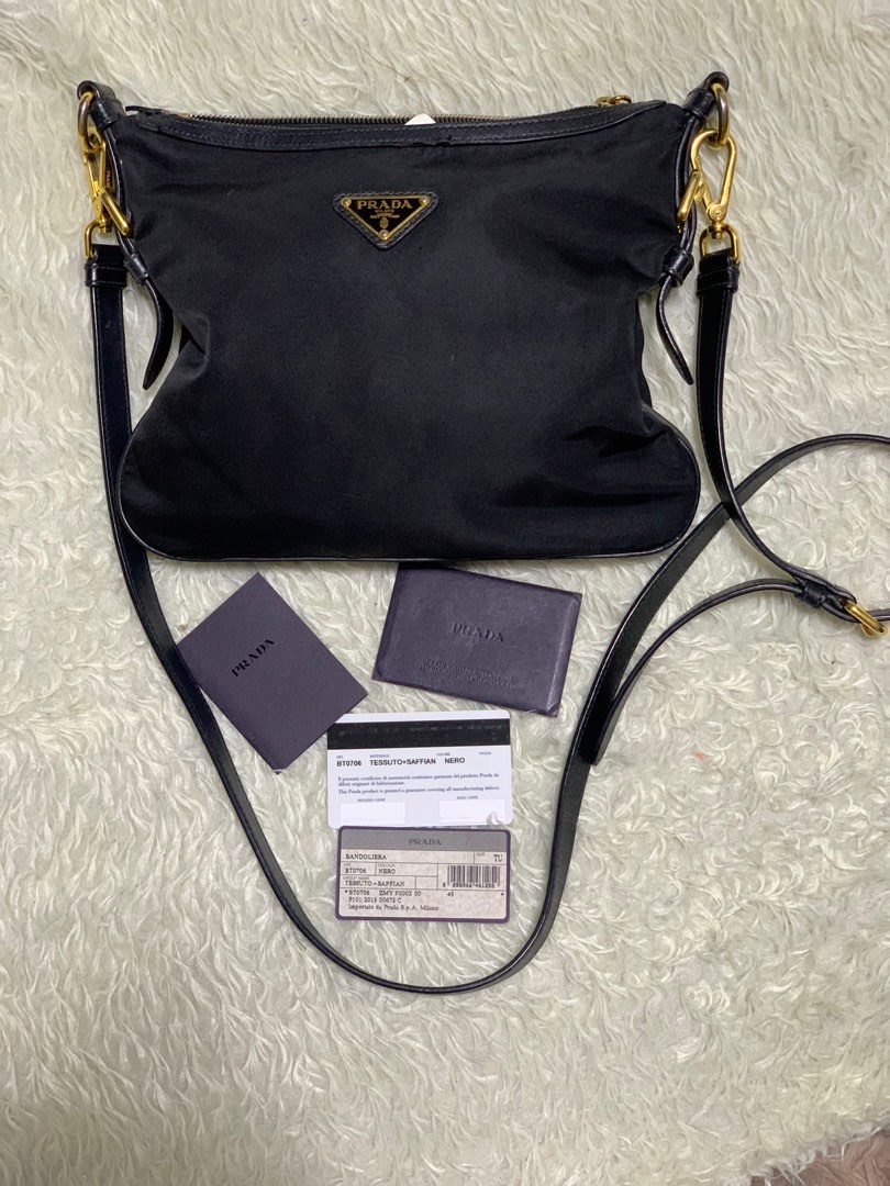 Super Loved Prada Sling, Women's Fashion, Bags & Wallets, Cross-body ...