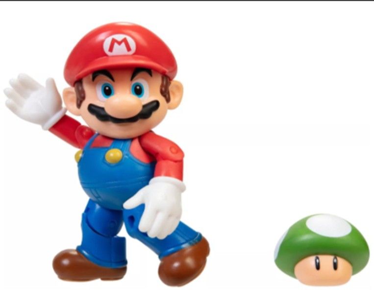 Super Mario 4 Inch Limited Articulation: Mario, Hobbies & Toys, Toys ...
