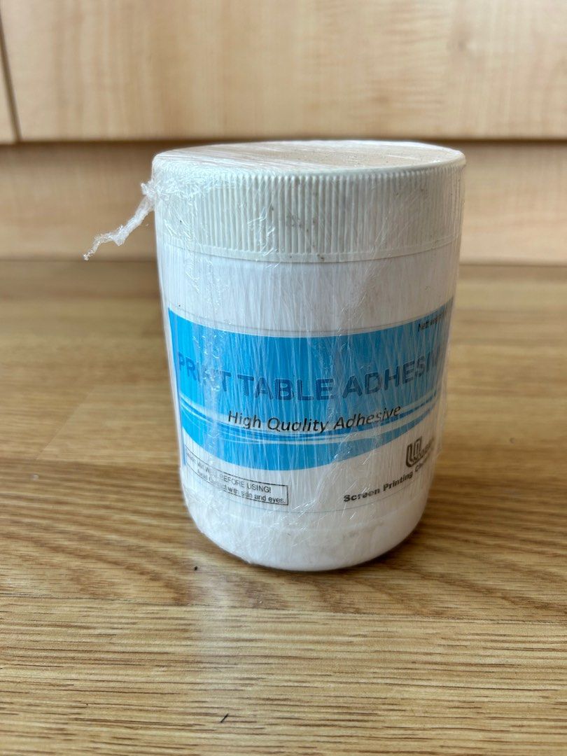 Table adhesive for screen printing, Hobbies & Toys, Stationery & Craft, Art & Prints on Carousell