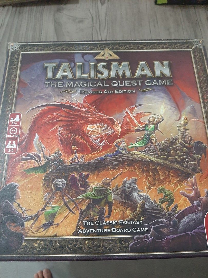 Talisman: The Magical Quest Game, 4th edition, Hobbies & Toys, Toys ...