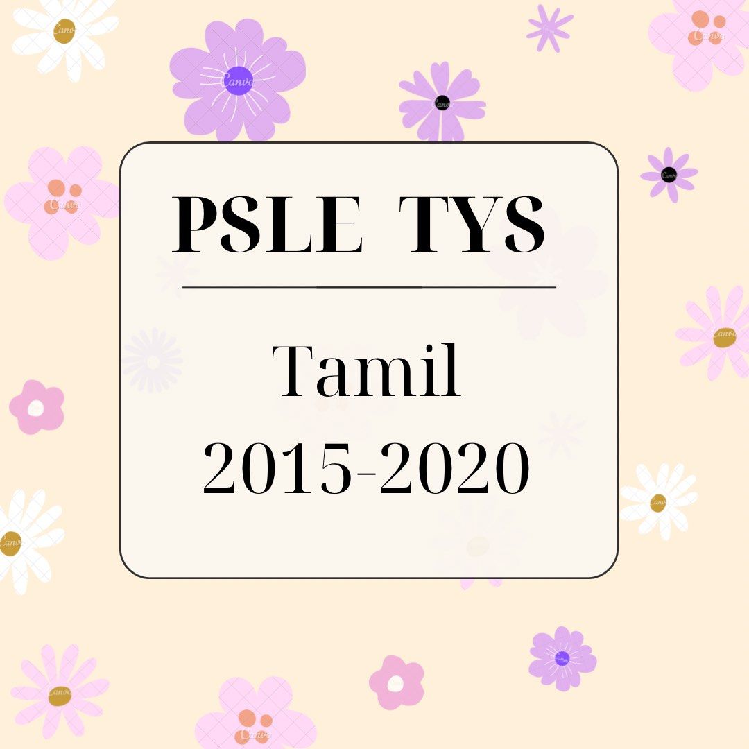 Tamil PSLE TYS, Hobbies & Toys, Books & Magazines, Assessment Books on ...