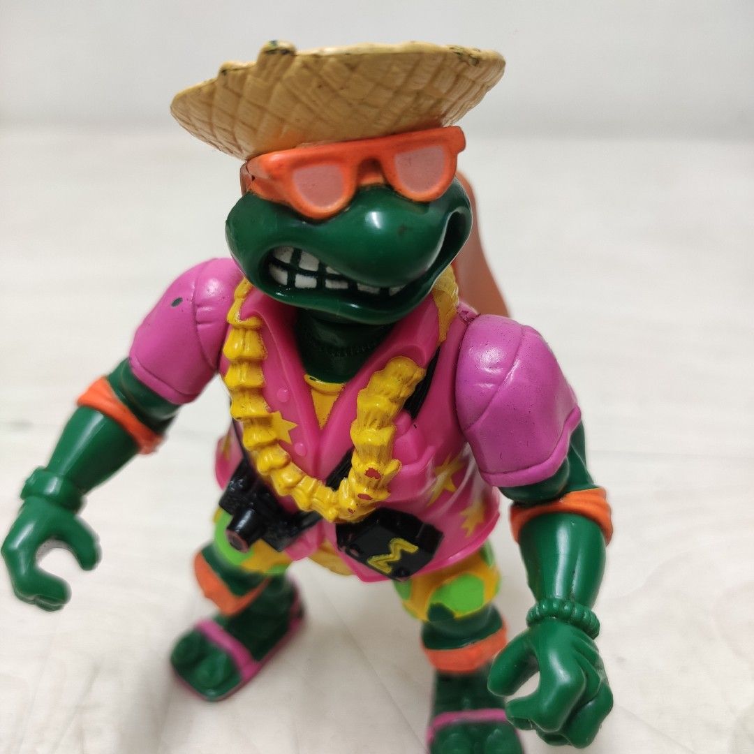 Teenage Mutant Ninja Turtles - Beach Combin' Mike, Hobbies & Toys, Toys ...