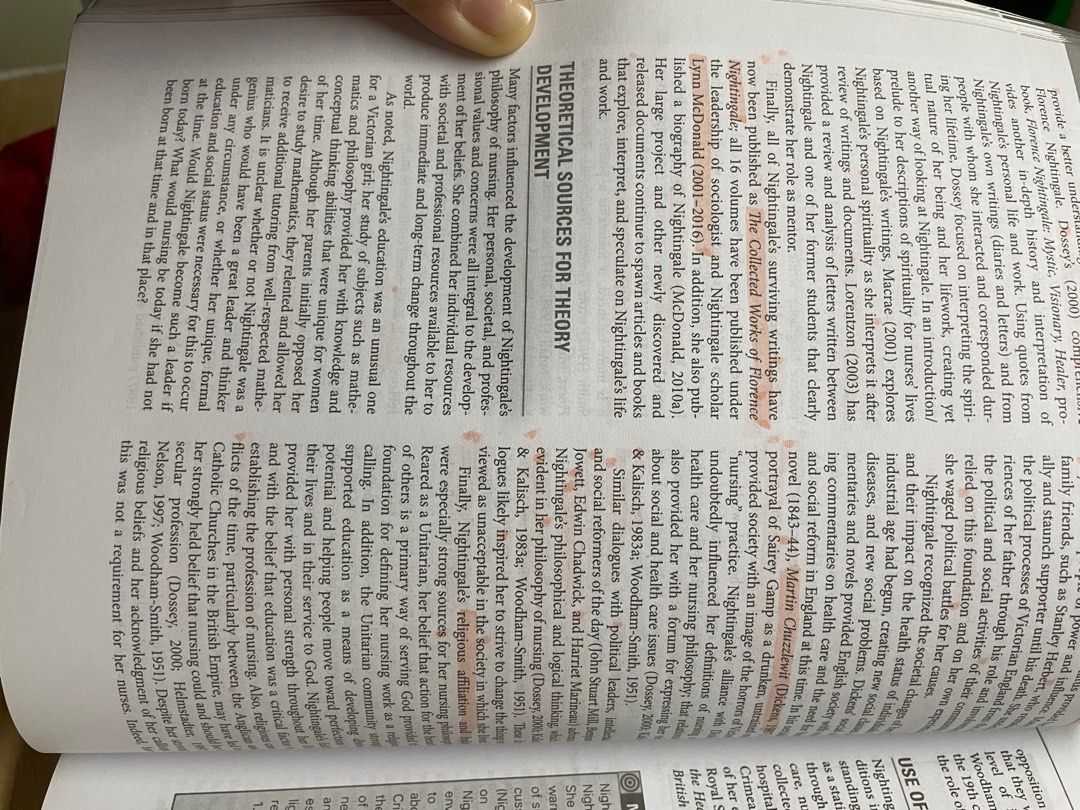 TFN Nursing Theorists and Their Works on Carousell