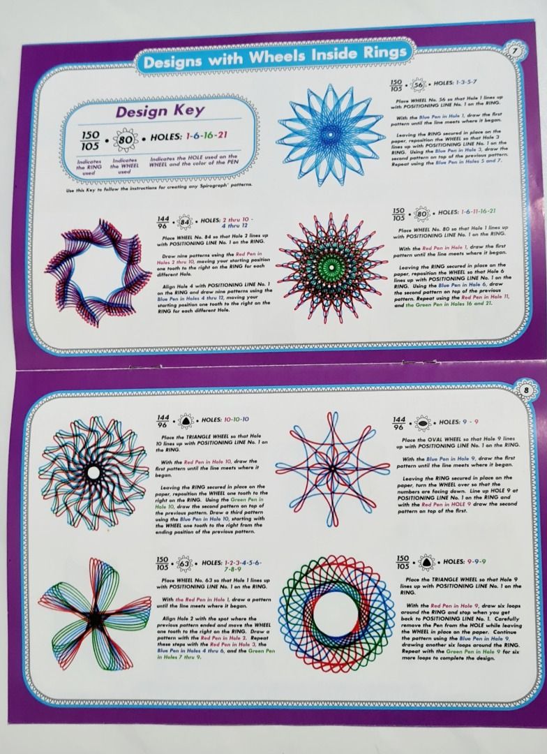 The Original Spirograph Deluxe Set, Hobbies & Toys, Stationery & Craft ...