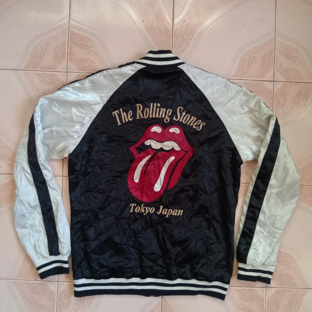 The Rolling Stones Jacket Embroid Design on Carousell