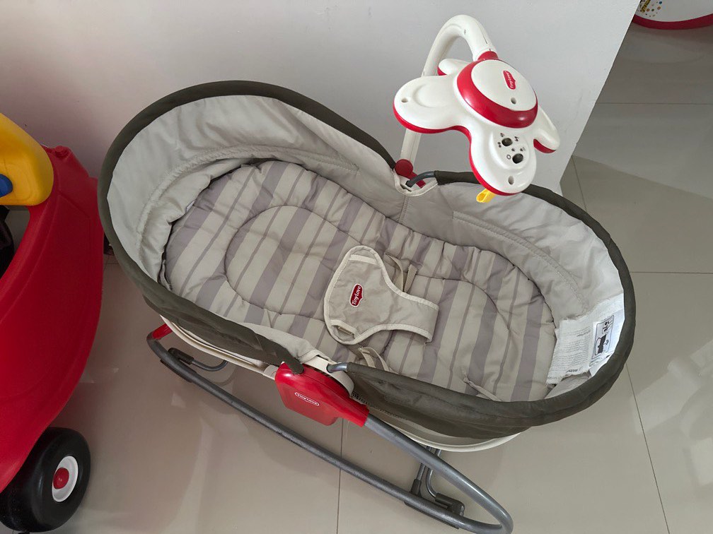 Tiny Love 3-in-1 Rocker Napper - Red, Babies & Kids, Baby Nursery ...
