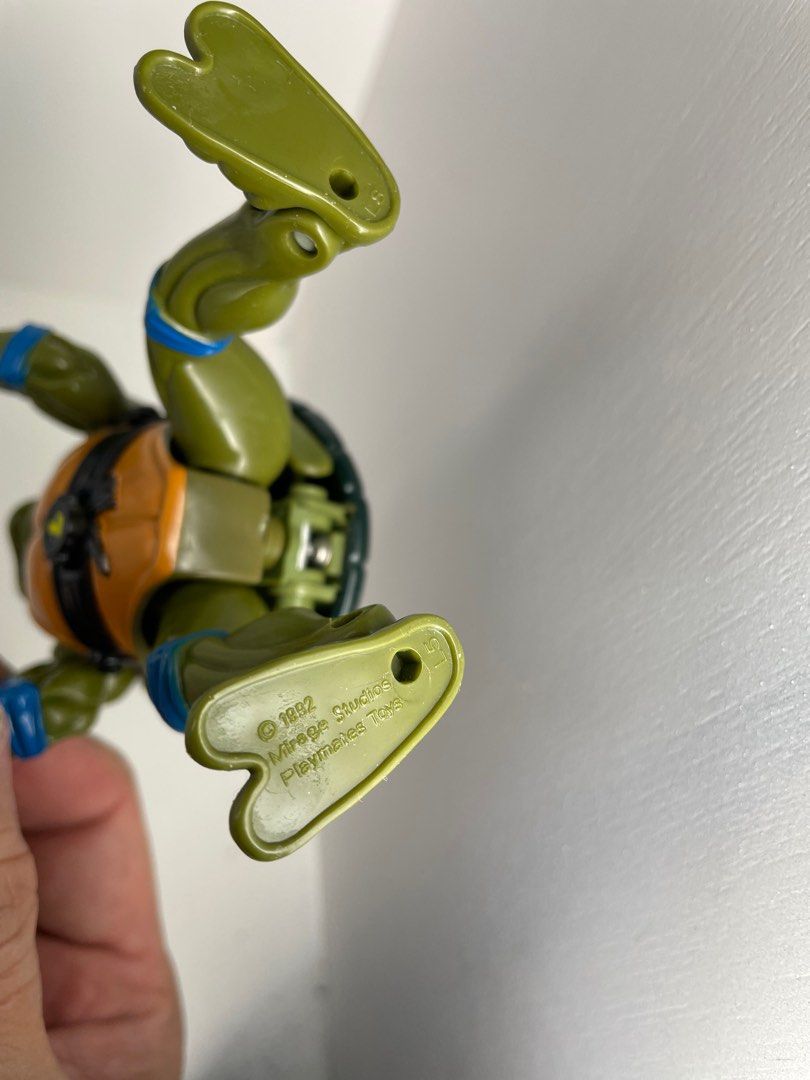 TMNT Mutations vintage 1992 Mutatin' Leonardo Action Figure Playmates ...