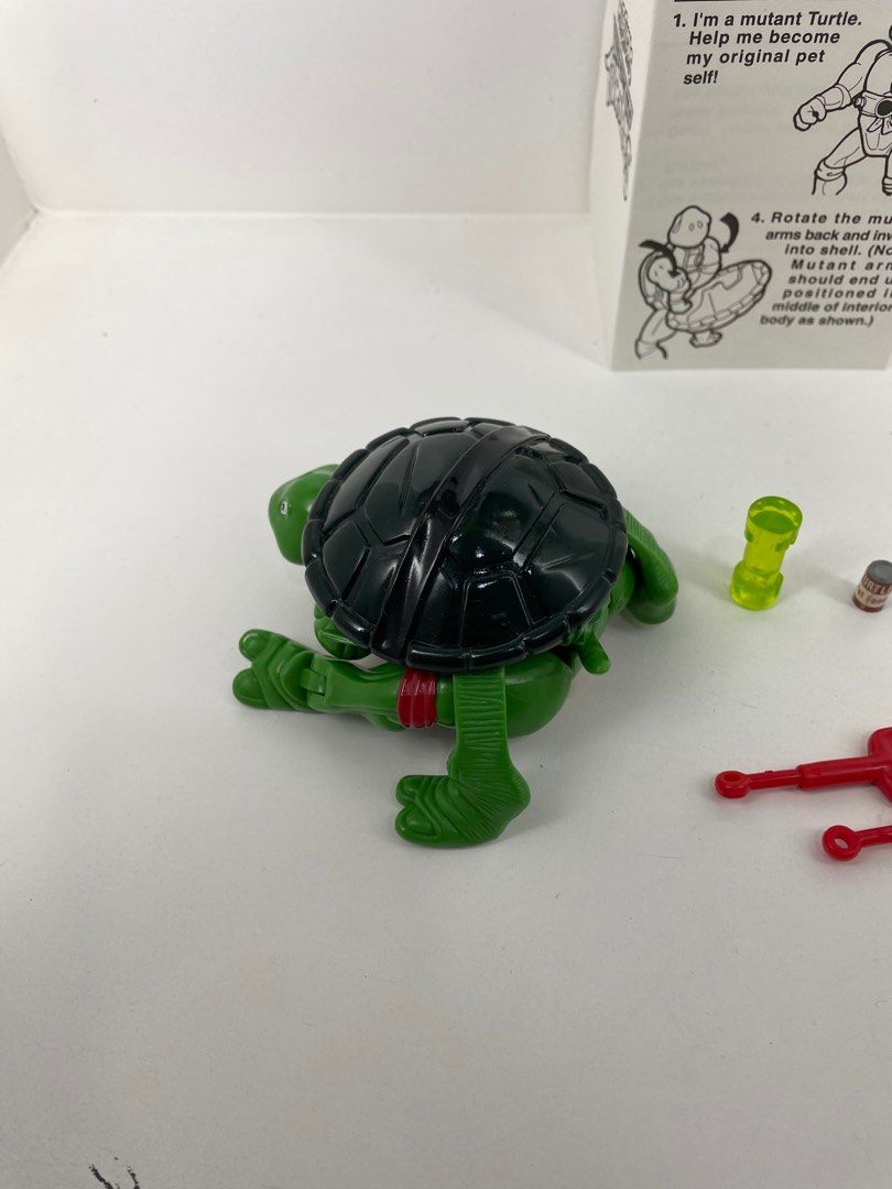 TMNT Mutations vintage 1992 Mutatin' Raphael Action Figure Playmates ...