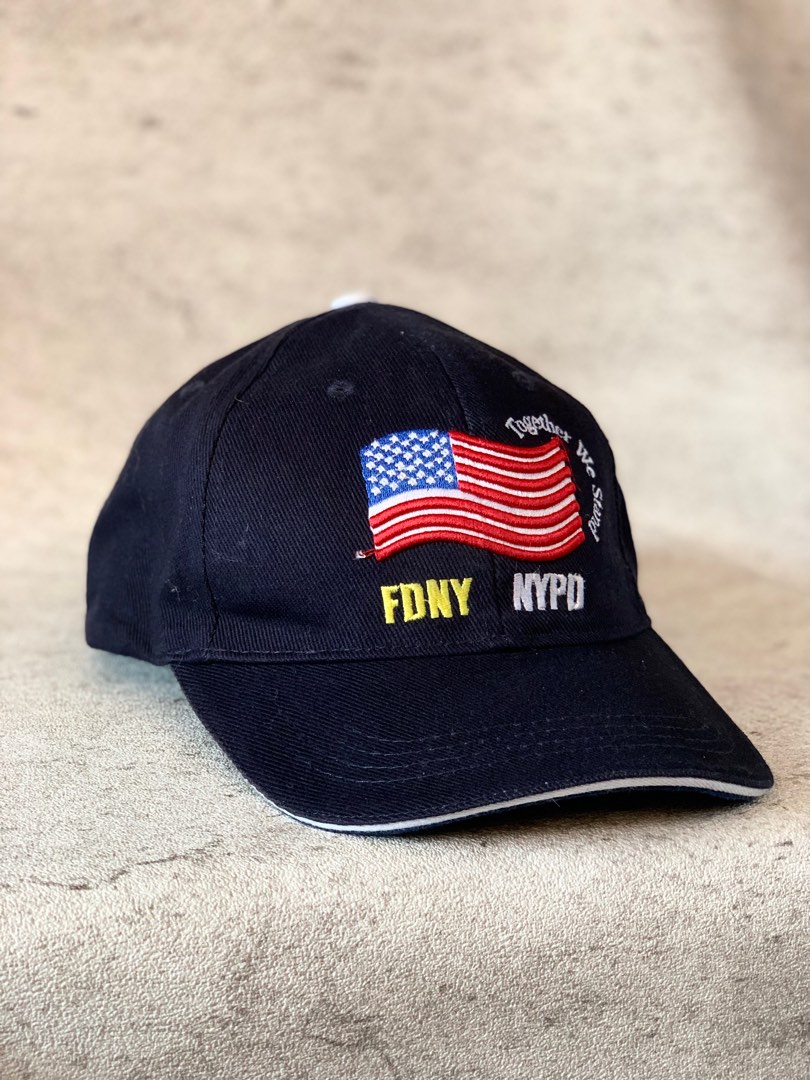 topi vintage simple caps nypd usa, Fesyen Pria, Aksesoris, Topi di ...