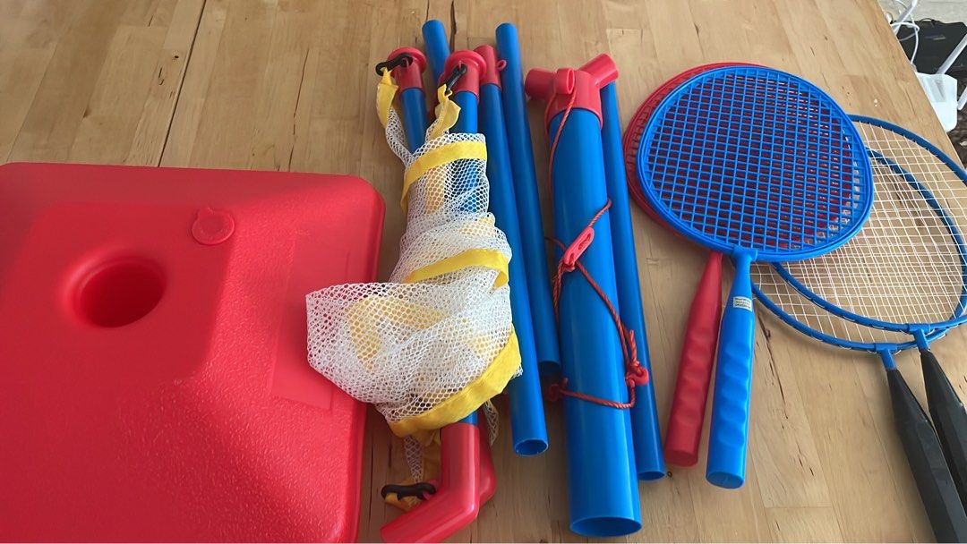 Toys r us badminton set for kids, Hobbies & Toys, Toys & Games on Carousell