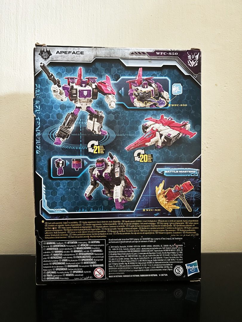 Transformers Generations War for Cybertron Voyager WFC-S50 Apeface ...