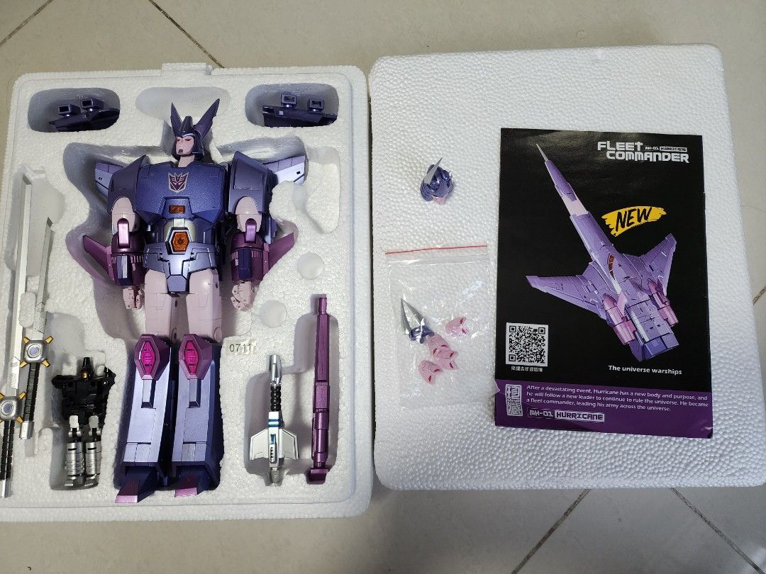 Transformers MH-01 Hurricane Fleet Commander aka MP Cyclonus, Hobbies ...