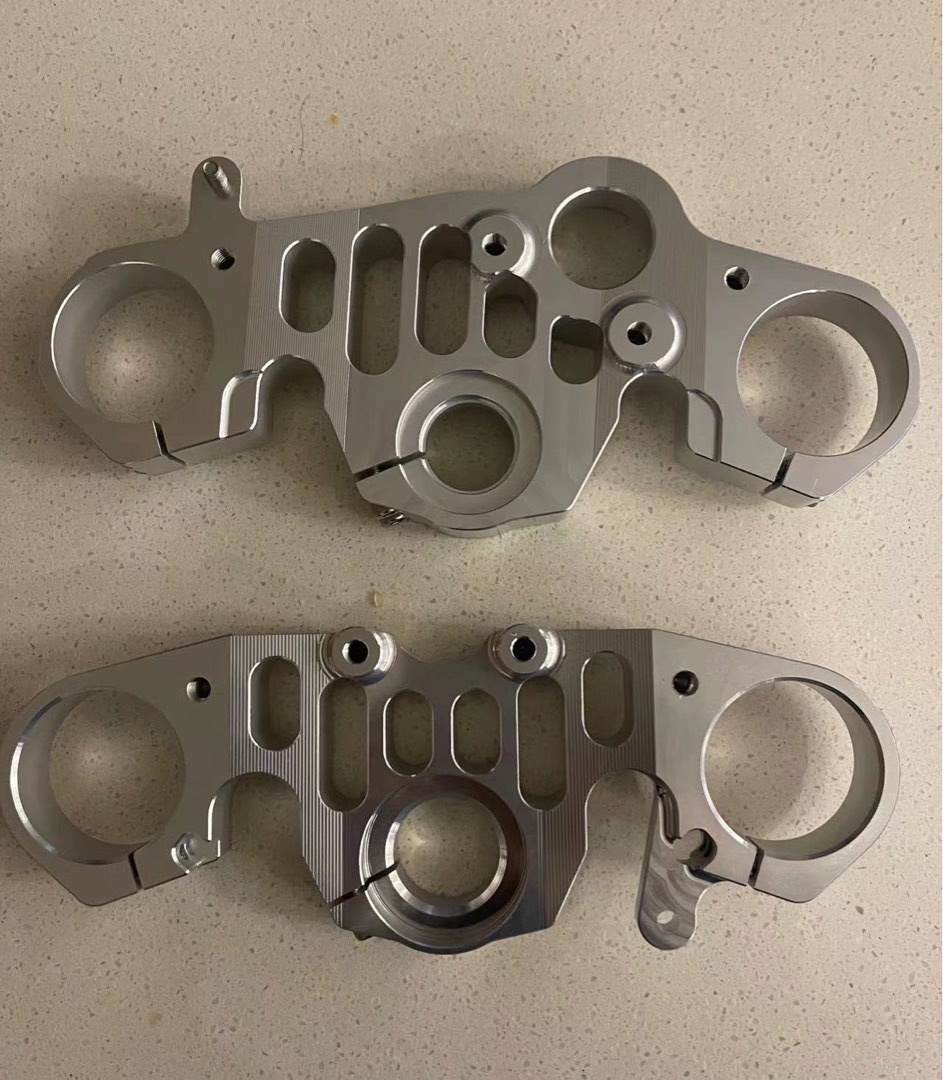 Triple clamp, Motorcycles, Motorcycle Accessories on Carousell