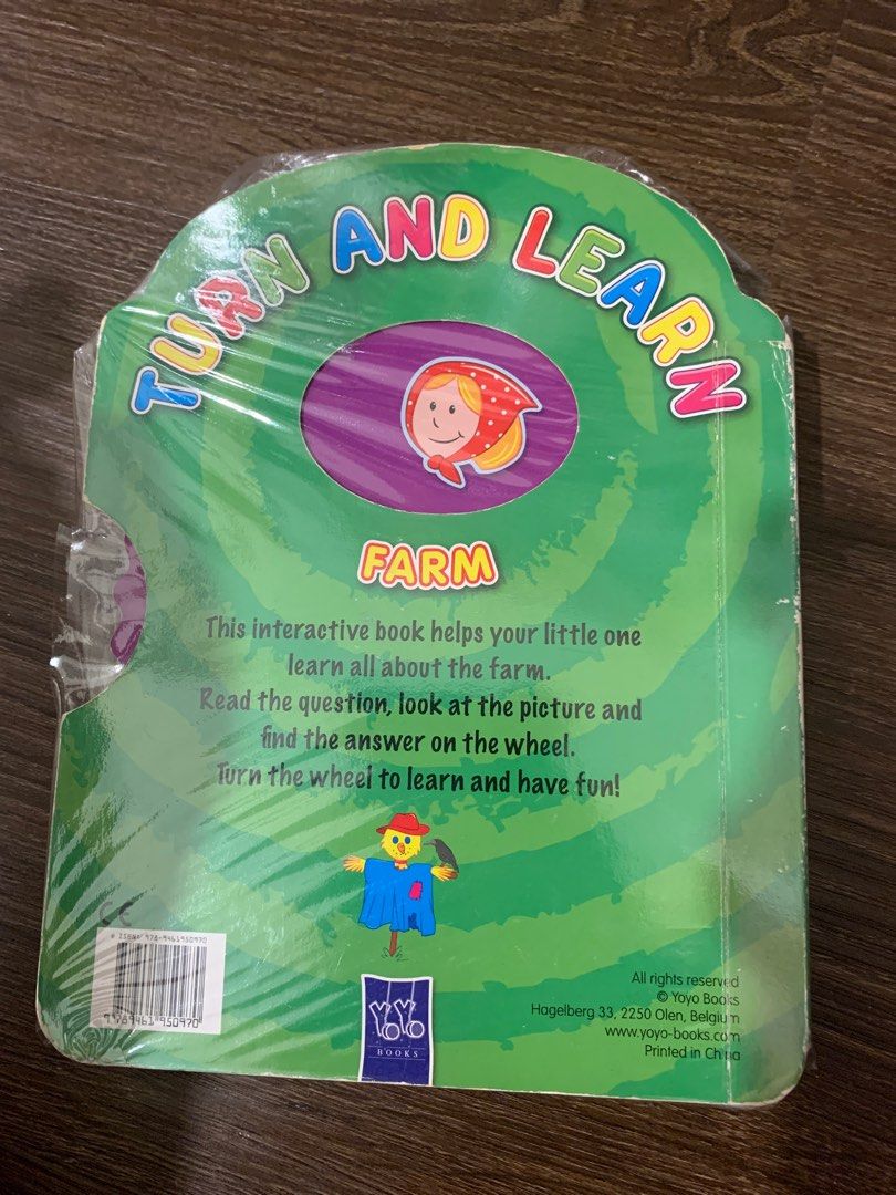 Turn and learn book, Hobbies & Toys, Books & Magazines, Children's ...