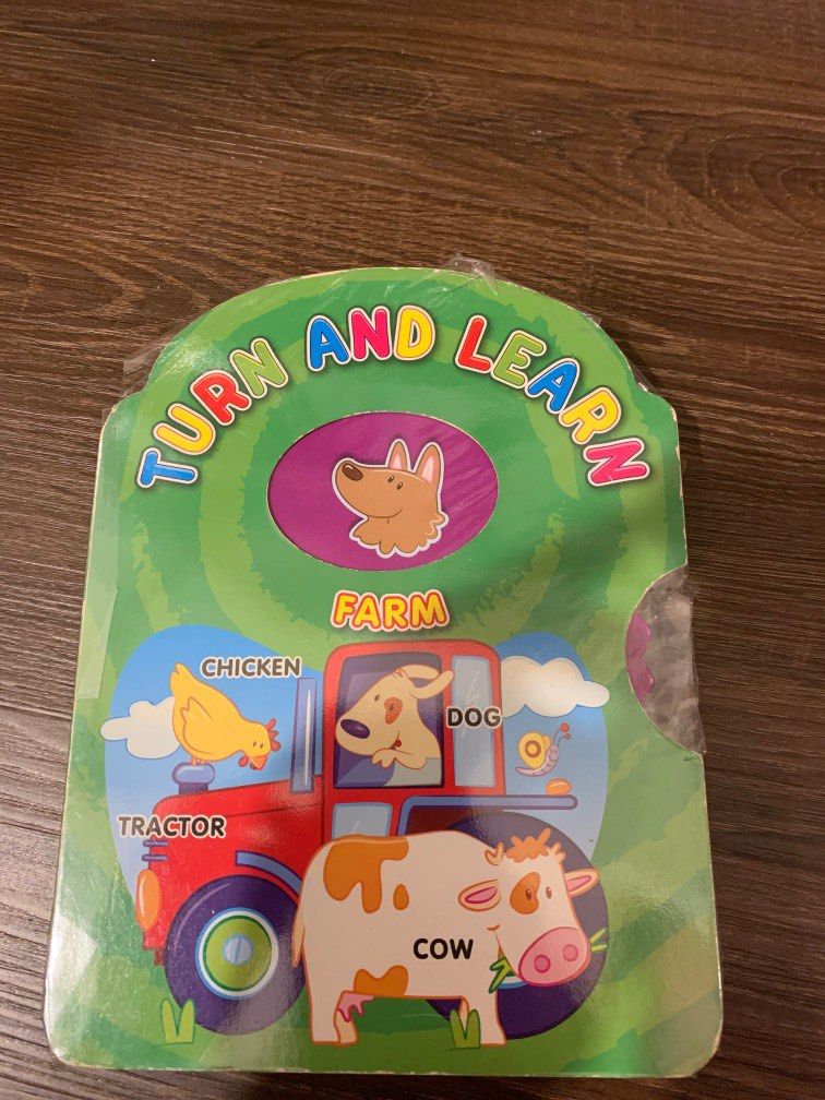 Turn and learn book, Hobbies & Toys, Books & Magazines, Children's ...