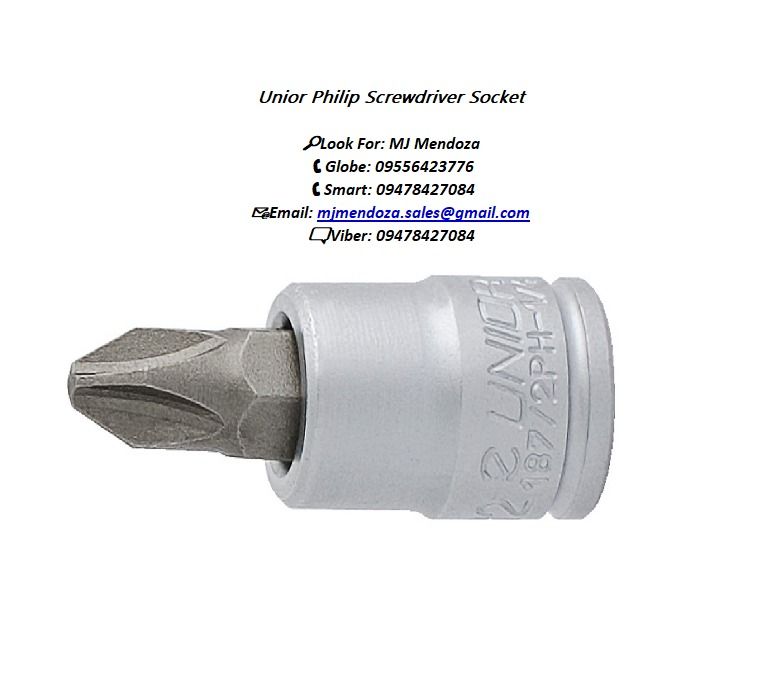 Unior Philip Screwdriver Socket, Commercial & Industrial, Industrial ...