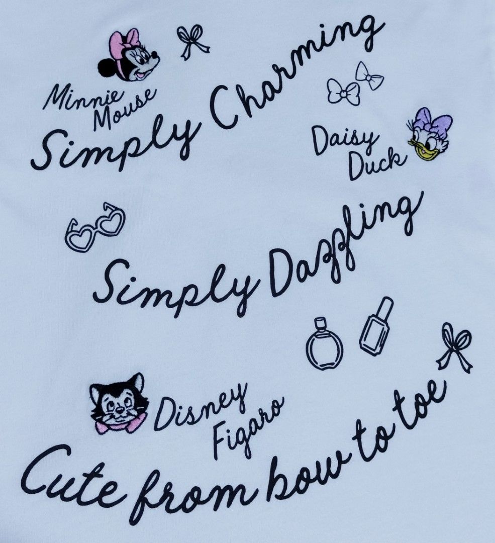 Uniqlo UT Disney Minnie Mouse Daisy Duck & Figaro Top on Carousell