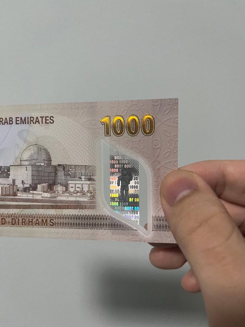 United Arab Emirates 1000 Dirham Polymer, Hobbies & Toys, Memorabilia ...