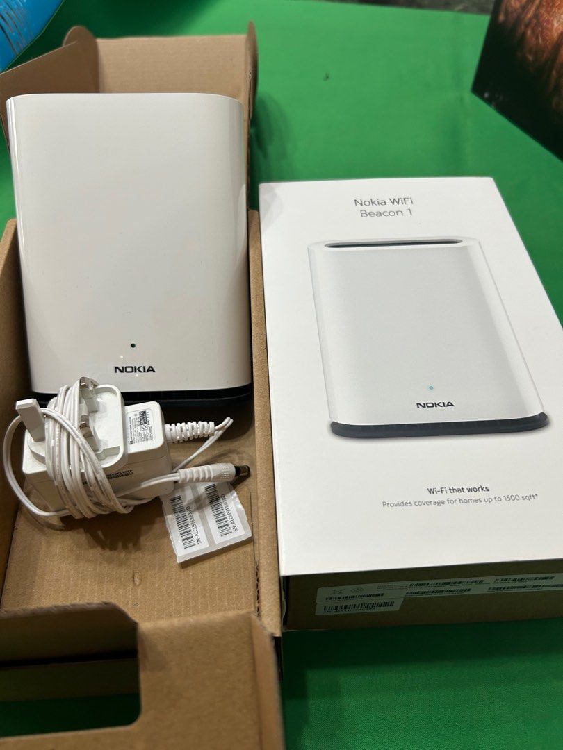 Used 1 Set(2 units) of Nokia WiFi Beacon 1, Computers & Tech, Parts ...