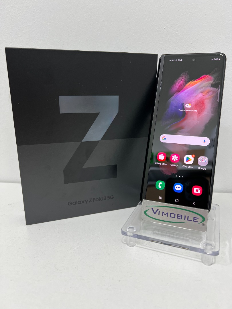 Used Galaxy Z Fold 3 5G 256GB Phantom Black, Mobile Phones & Gadgets, Mobile Phones, Android ...