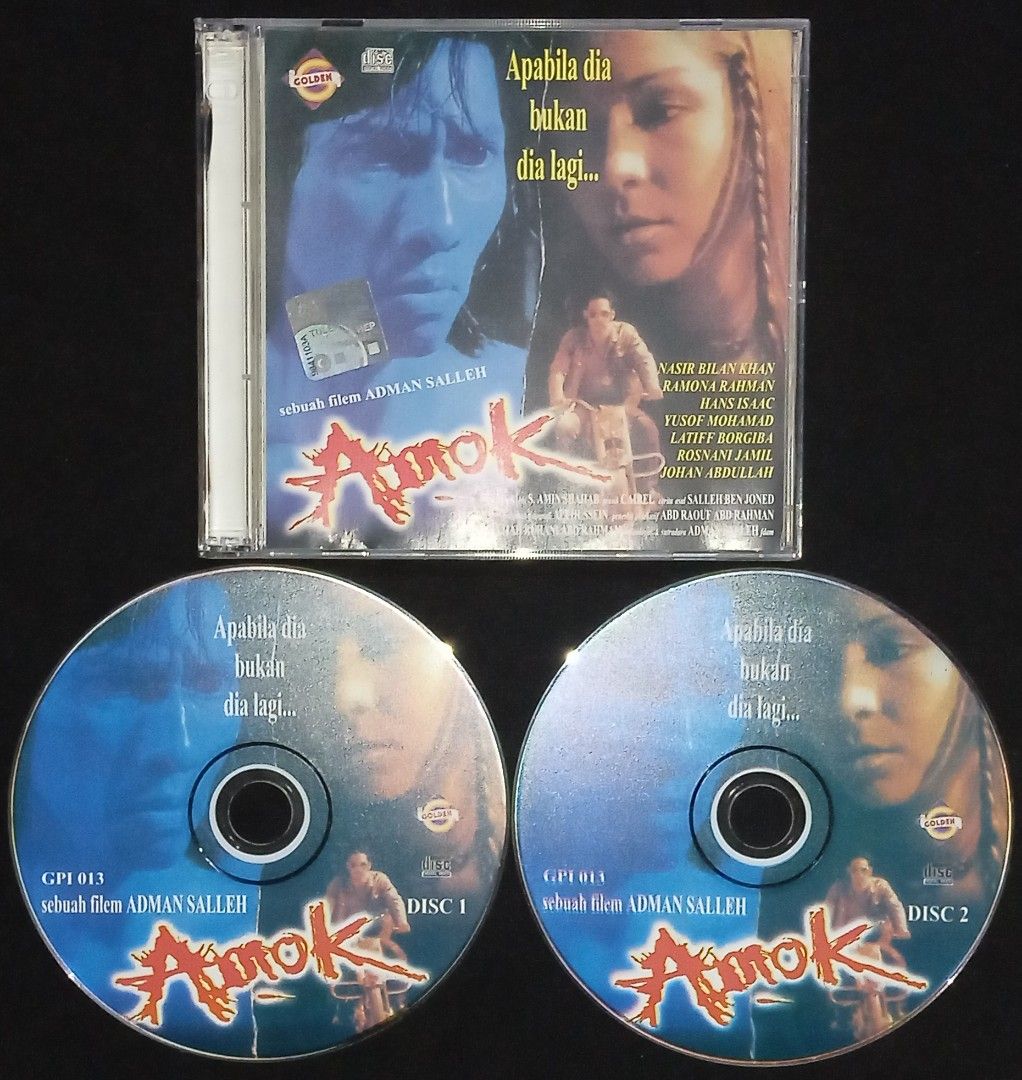 Vcd Filem AMOK (1995), Hobbies & Toys, Music & Media, CDs & DVDs on ...