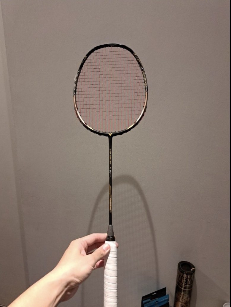 Victor Thruster F TKF enhanced edition racket 4U, Sports Equipment ...