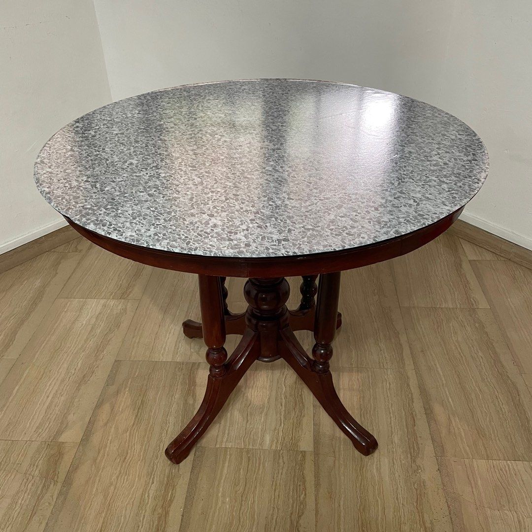 Vintage 1960s Round Table, Hobbies & Toys, Memorabilia & Collectibles ...