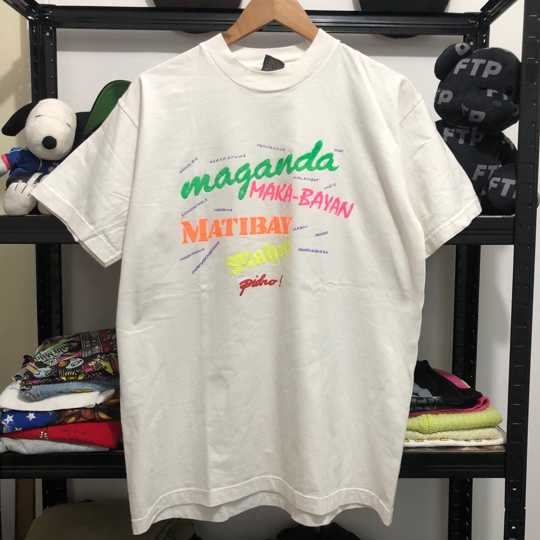 Vintage Filipino Statement Tee, Men's Fashion, Tops & Sets, Tshirts ...