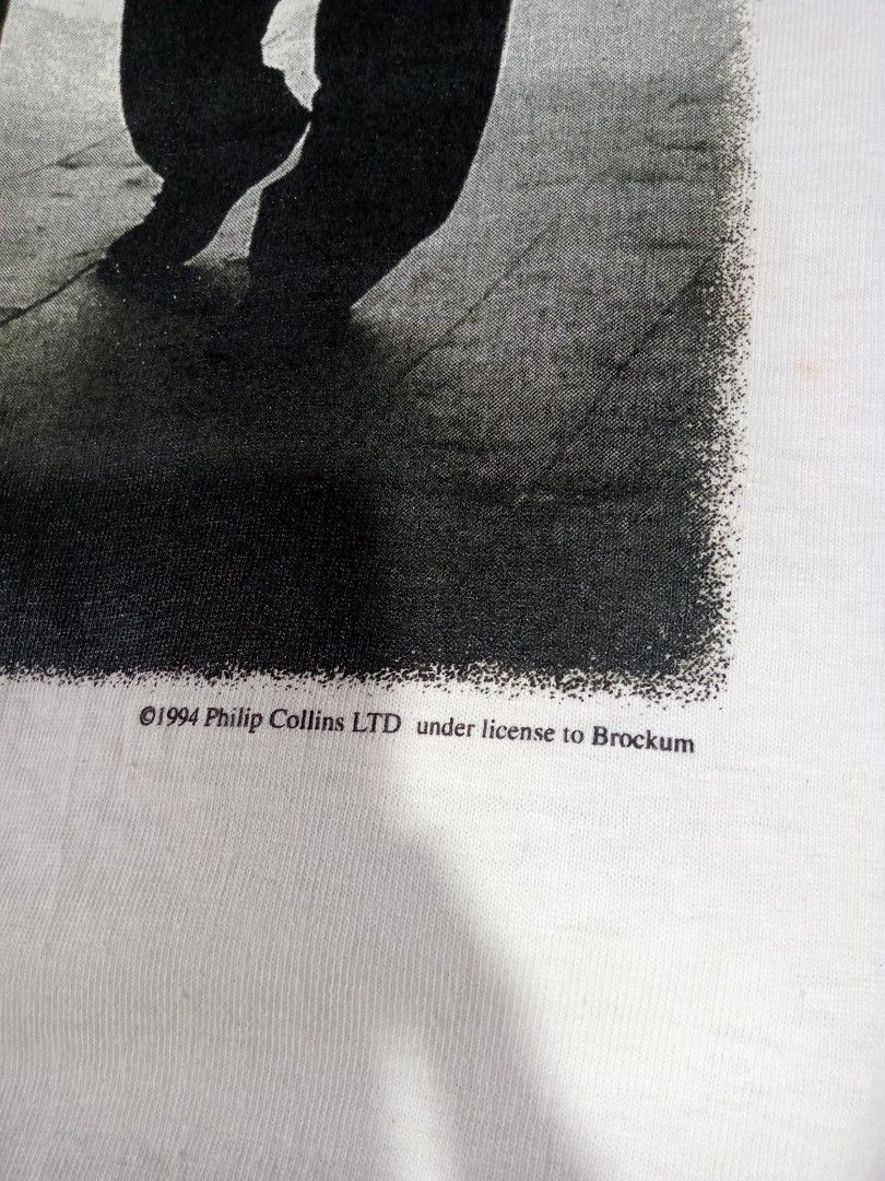 Vintage Phill Collins 90s, Fesyen Pria, Pakaian , Lainnya di Carousell