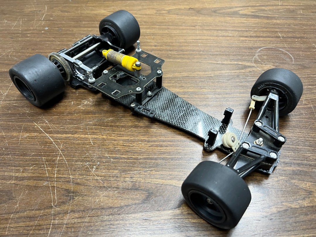 Vintage used Tamiya F1 RC car F102 Jordan McLaren MP4/6, Hobbies & Toys ...
