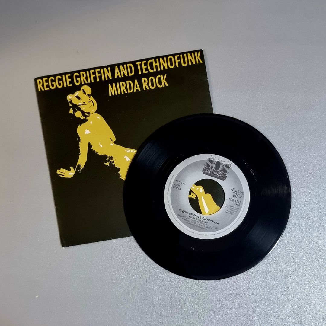 [Vinyl 7"] Reggie Griffin & Technofunk – Mirda Rock on Carousell